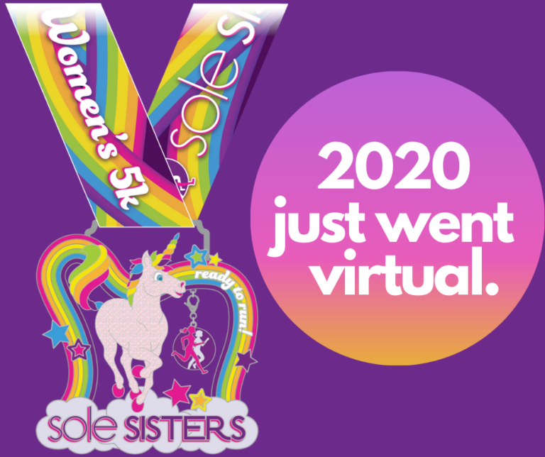Covid-19 has changed the 2020 Sole Sisters Race to a VIRTUAL one ...